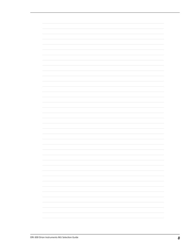 Orion instruments magnetic level gauge & instrument selection guide | PDF