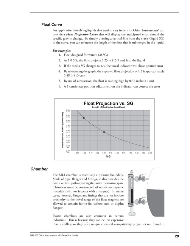 Orion instruments magnetic level gauge & instrument selection guide | PDF
