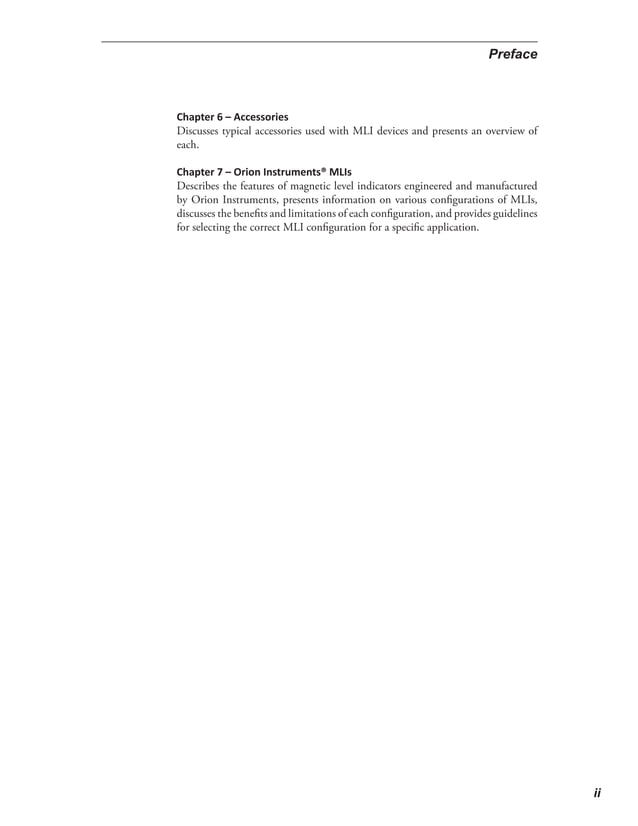 Orion instruments magnetic level gauge & instrument selection guide | PDF