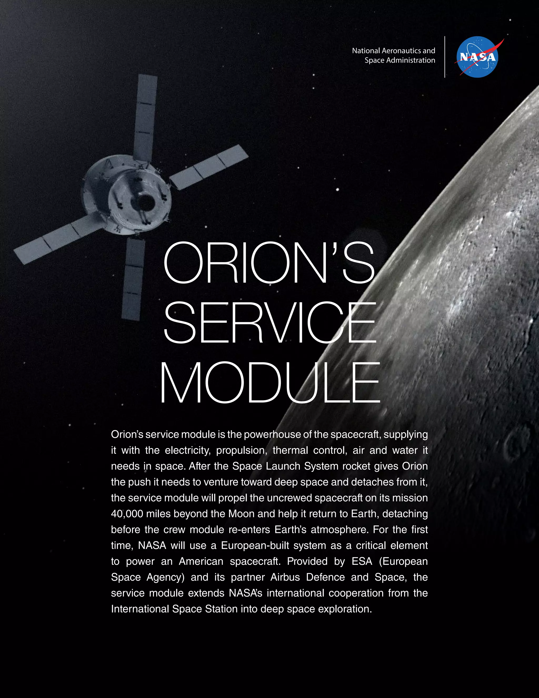 Orion’s Service Module | PDF