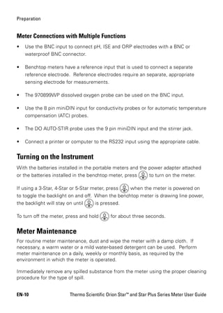 Orion star series_meter_users_guide | PDF