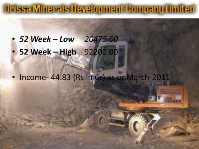 Orissa mineral Development ltd | PPTX | Industrial Property | Real Estate