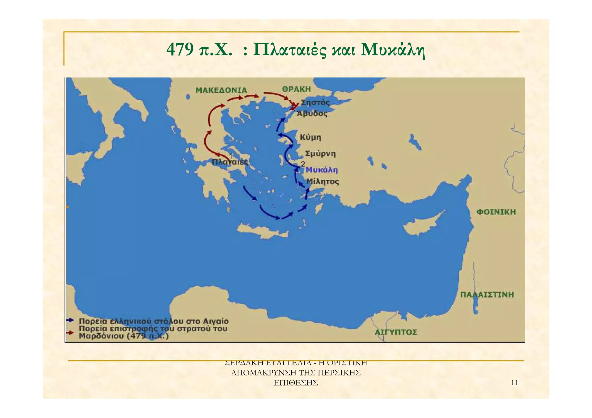 Περσικοί πόλεμοι - Η οριστική απομάκρυνση της περσικής επίθεσης | PDF