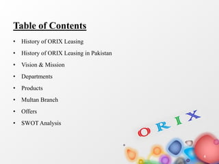 Orix leasing | PPTX