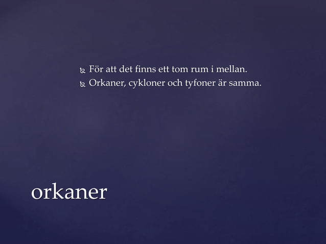 Orkaner | PPTX | Weather | Science