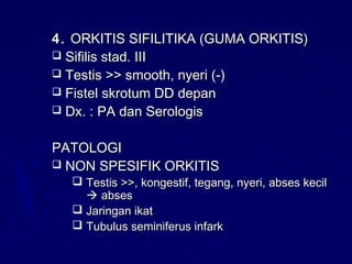 Orkitis+&+epididimitis+(sist.urogenetalia) | PPT