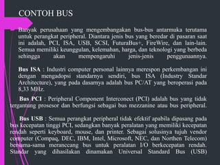 SISTEM BUS | PPTX