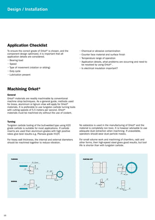 Orkot Bearings | PDF