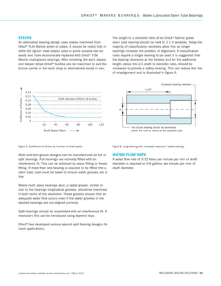 Orkot marine bearings_engineering_manual | PDF