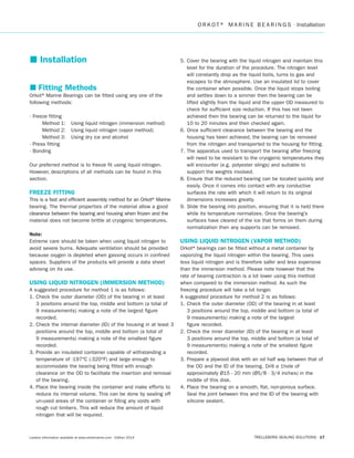 Orkot marine bearings_engineering_manual | PDF