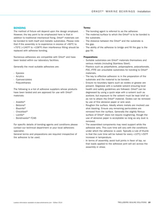 Orkot marine bearings_engineering_manual | PDF