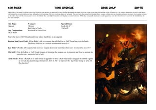 Orks | PDF