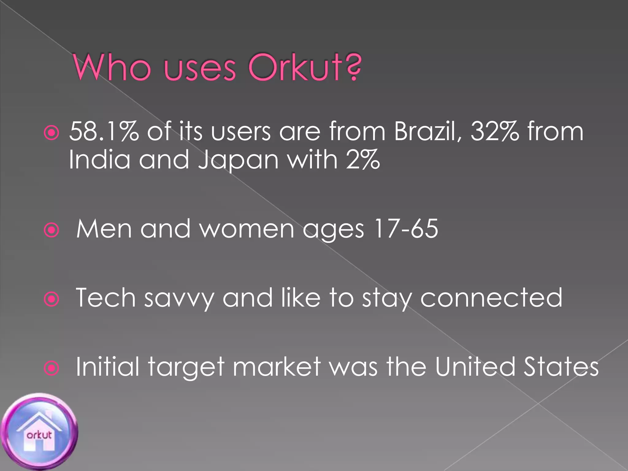 Orkut - Social Media Platform | PPTX