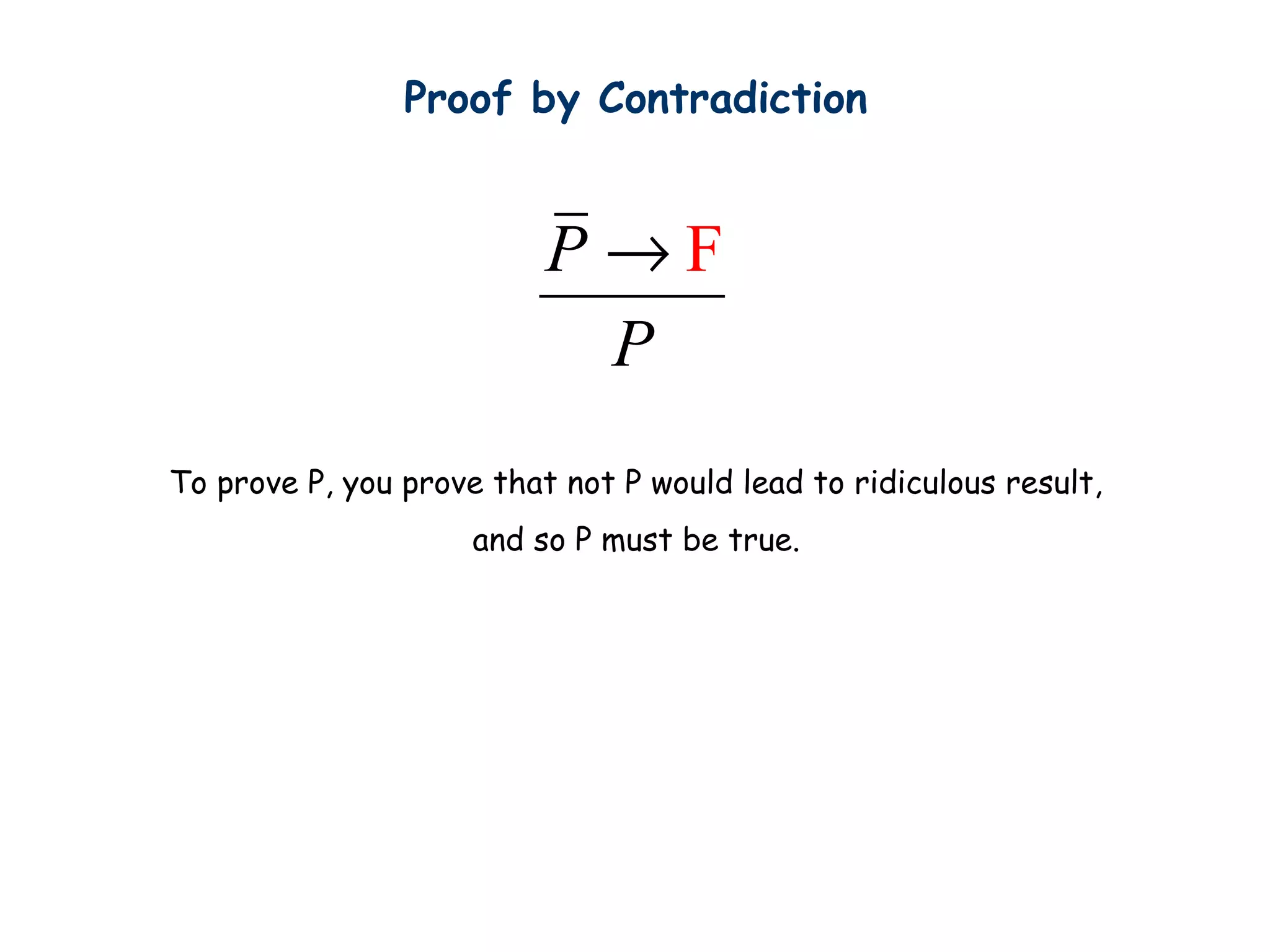 Discrete Math Lecture 03: Methods of Proof | PPT