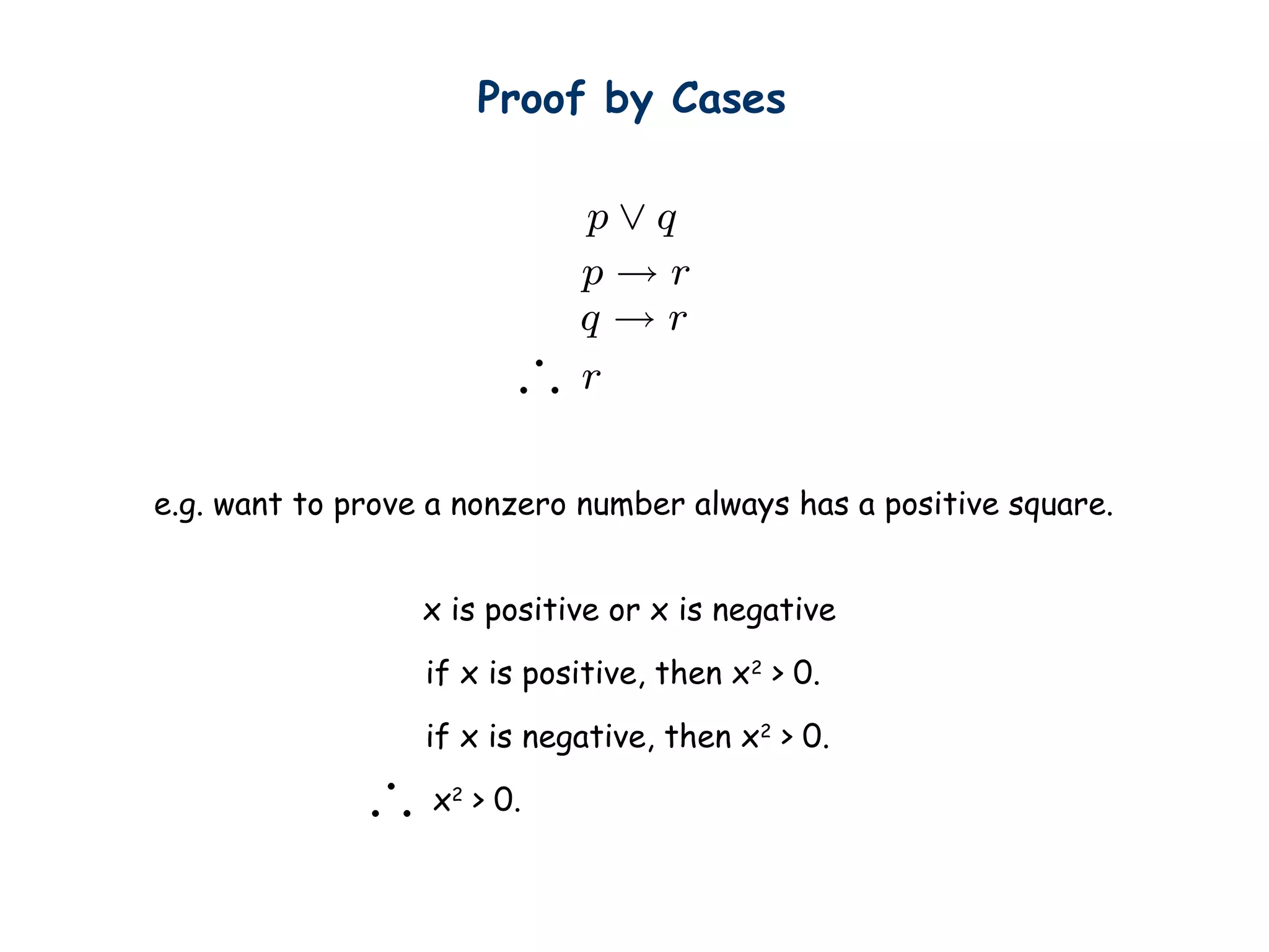 Discrete Math Lecture 03: Methods of Proof | PPT