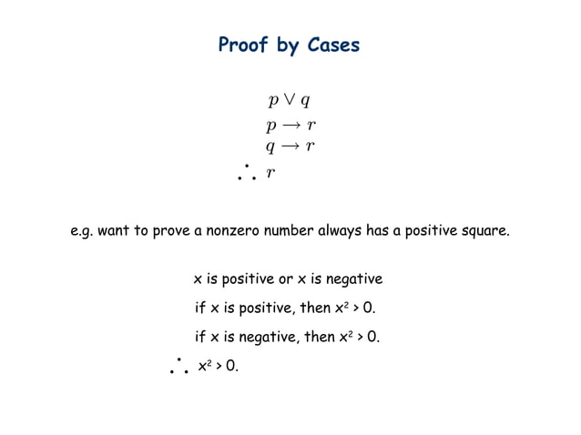 Discrete Math Lecture 03: Methods of Proof | PPT