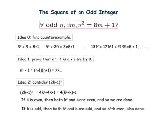 Discrete Math Lecture 03: Methods of Proof | PPT
