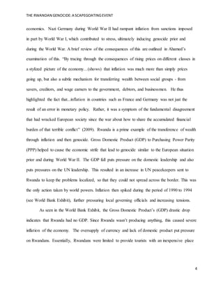 Rwandan Genocide | DOCX