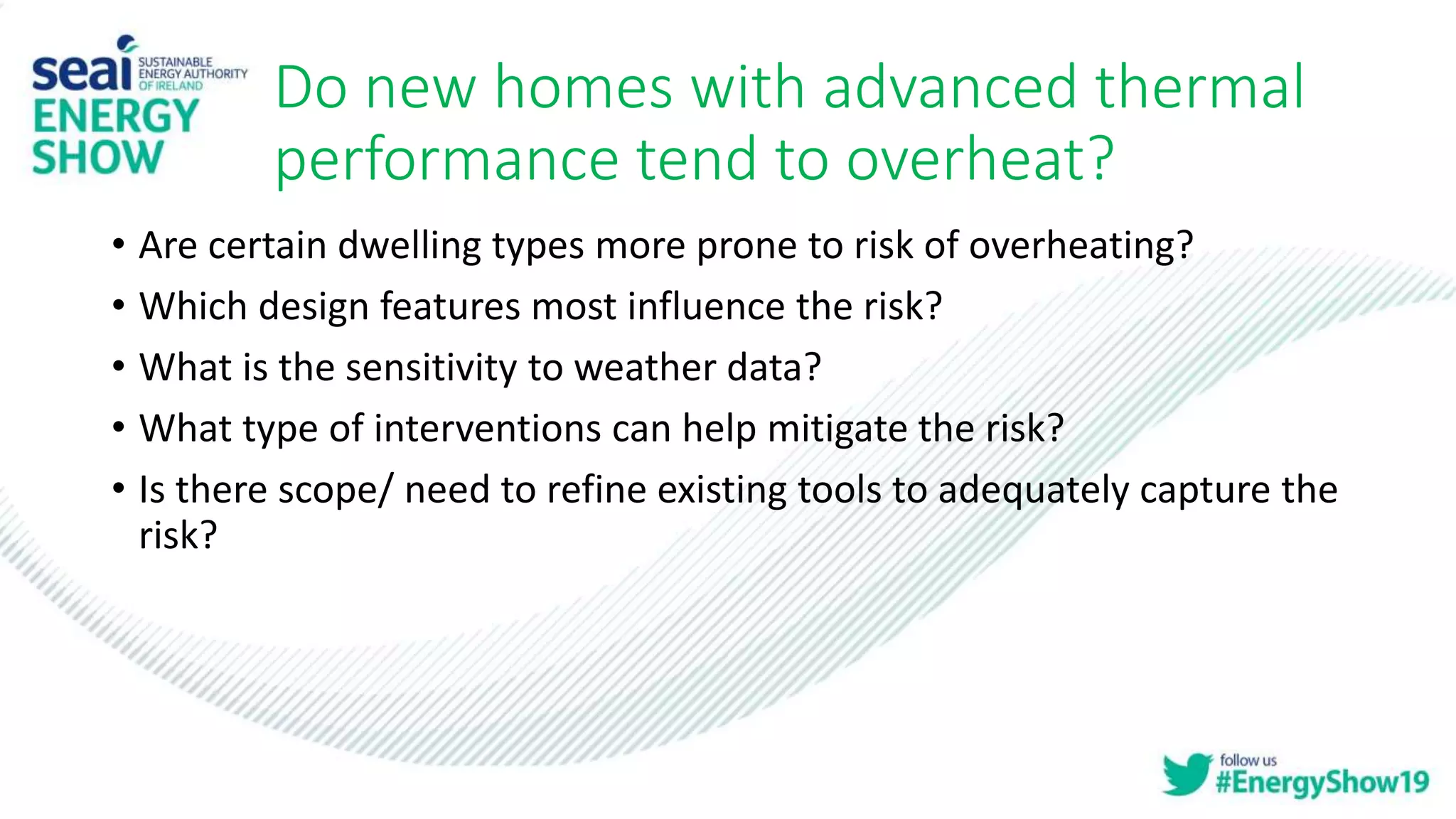Overheating study on residential buildings | PPT