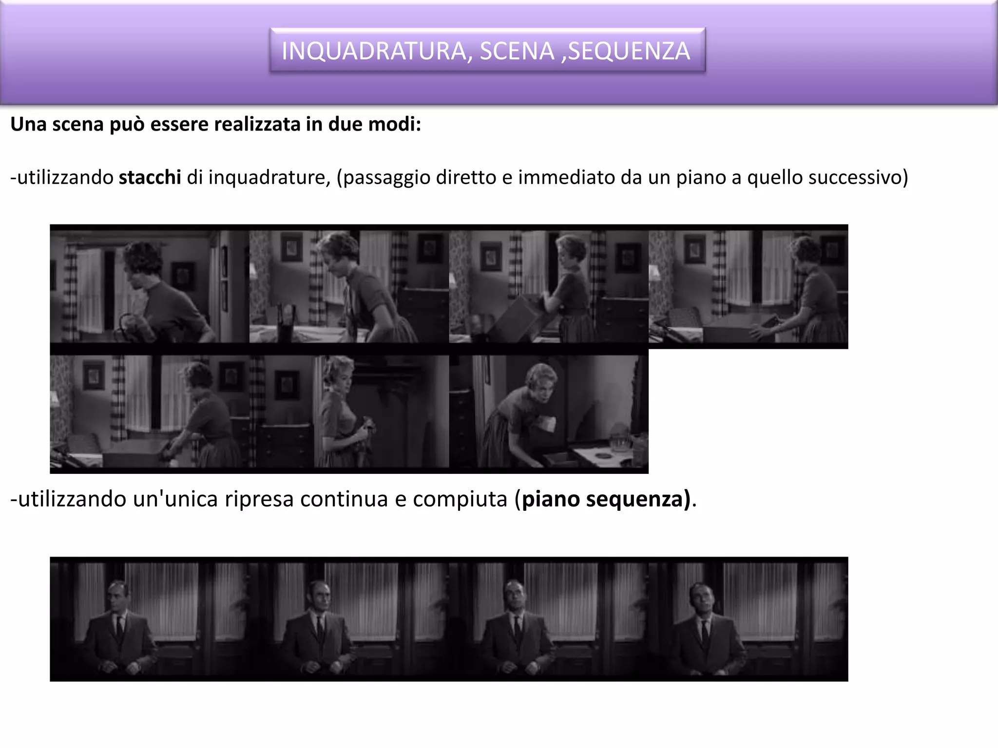 Orlando inquadratura, scena, sequenza | PPT