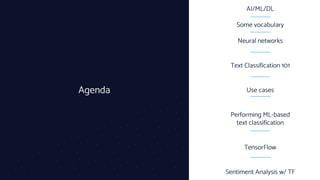 Intro to Text Classification with TensorFlow | PDF