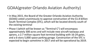 Orlando international airport | PPTX