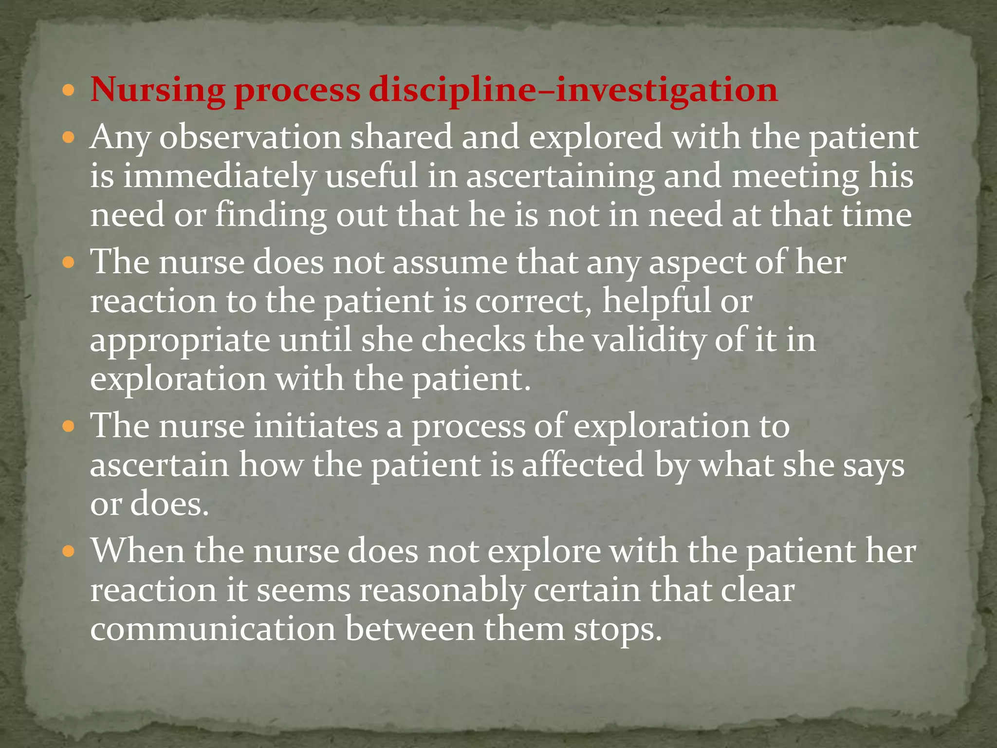 Orlando's nursing process theory | PPTX