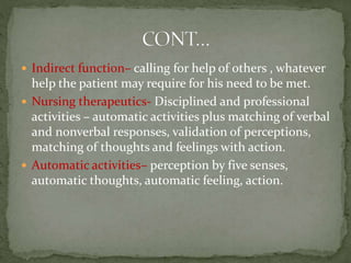 Orlando's nursing process theory | PPTX