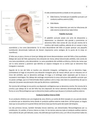 Orl clase primer parcial oido nariz1 | DOC