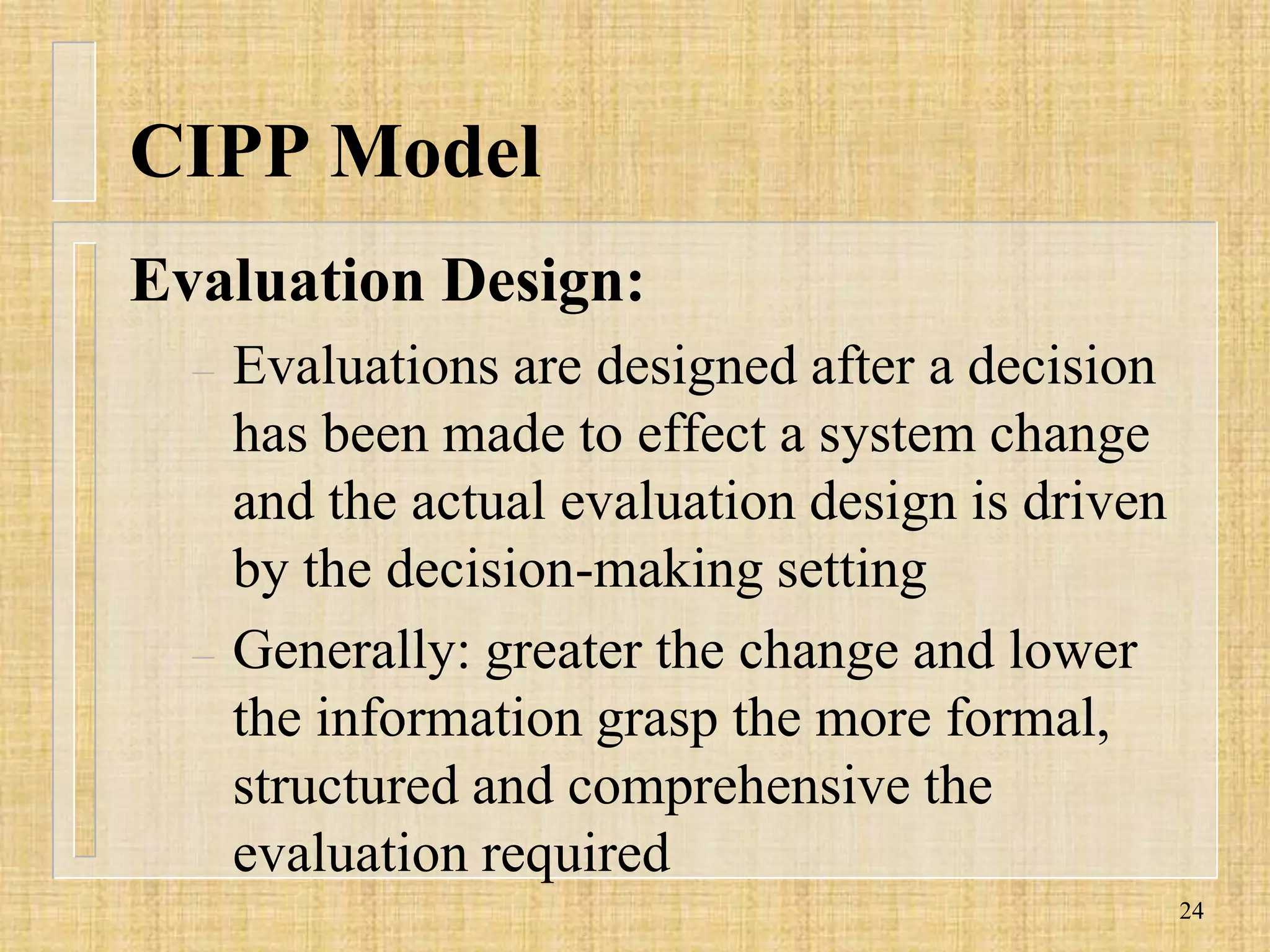 cipp model | PPTX