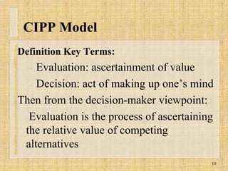 cipp model | PPTX
