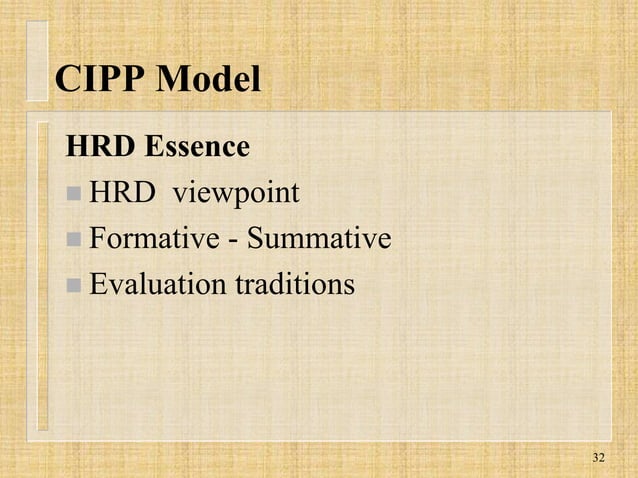 cipp model | PPTX