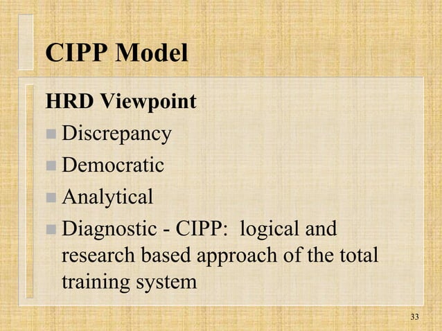 cipp model | PPTX