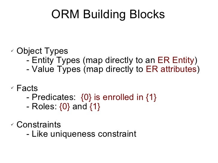 Object Role Modeling