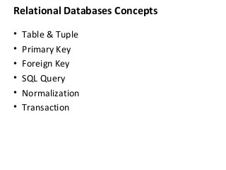 Introduction to Object-Relational Mapping | PPT