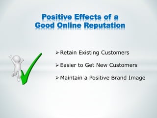 Online reputation Marketing............. | PPT