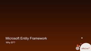 Object-Relational Mapping and Dependency Injection | PPTX