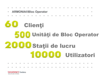 ARMONIA Bloc Operator | PPTX