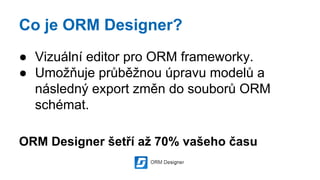Co je ORM Designer | PDF