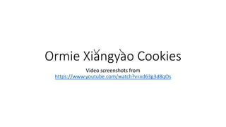 Ormie Wants Cookies Pinyin Version with Tones | PPT | Free Download