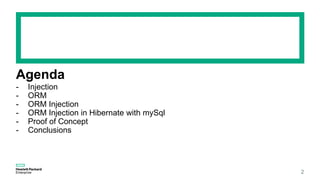 ORM Injection | PDF | Databases | Computer Software and Applications