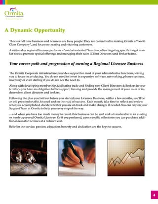 Ormita Licensee Overview | PDF | Business | Business and Finance