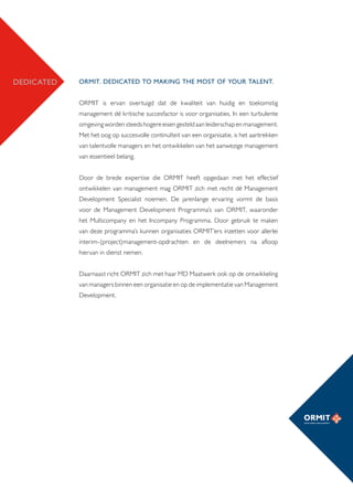Ormit Developing Management | PDF