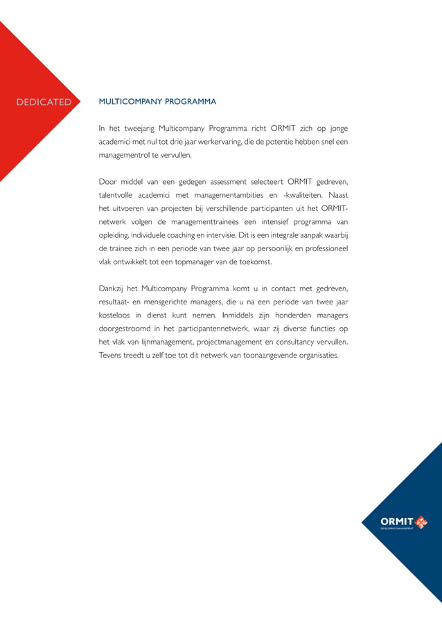Ormit Developing Management | PDF
