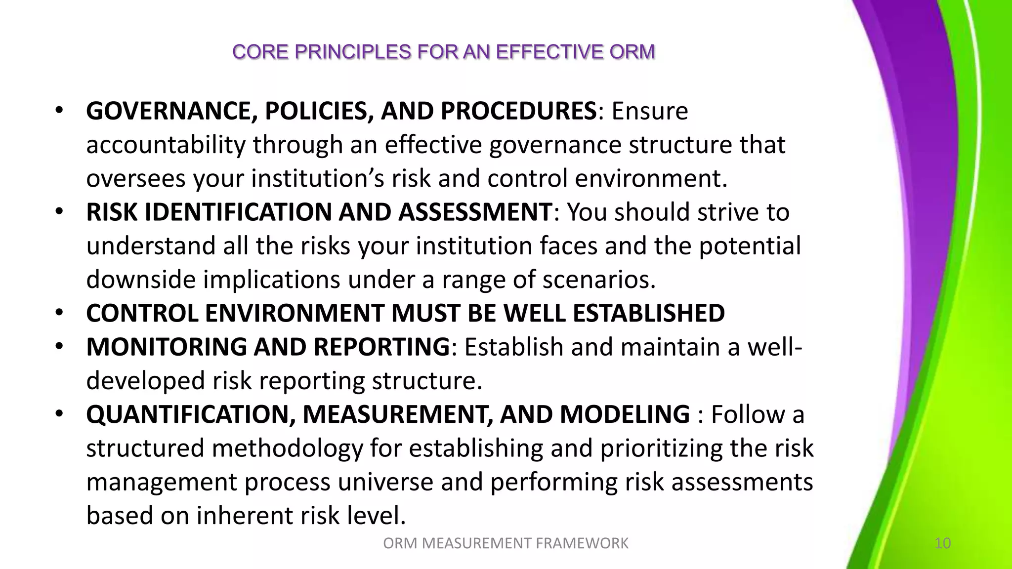 Operational Risk Measurement | PPT