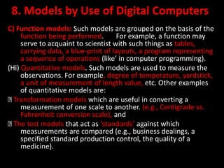 Models of Operations Research is addressed | PPTX