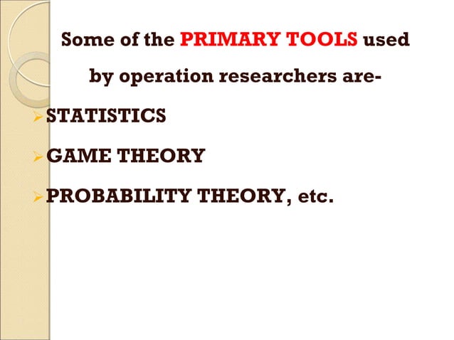 Introduction to Operations Research | PPTX | Business Administration ...