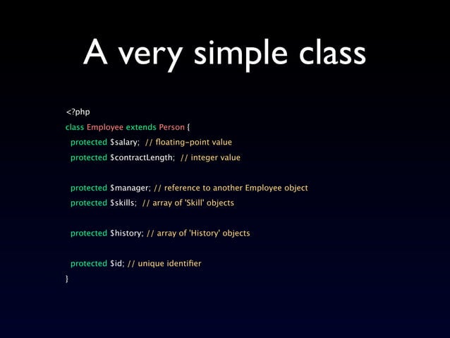 Object Relational Mapping in PHP | PPT