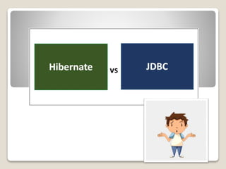 Hibernate ORM over JDBC | PPTX | Databases | Computer Software and Applications