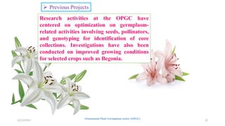 Ornamental plant germplasm | PPT